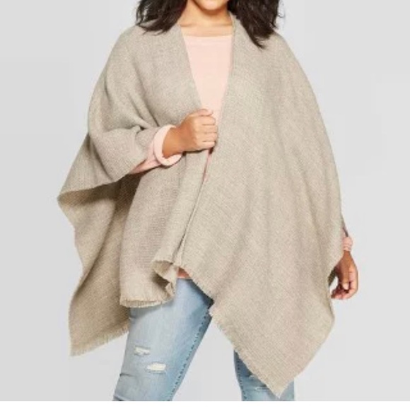 Universal Thread | Sweaters | Universal Thread Womens Duster Poncho Ruana Sweater | Poshmark